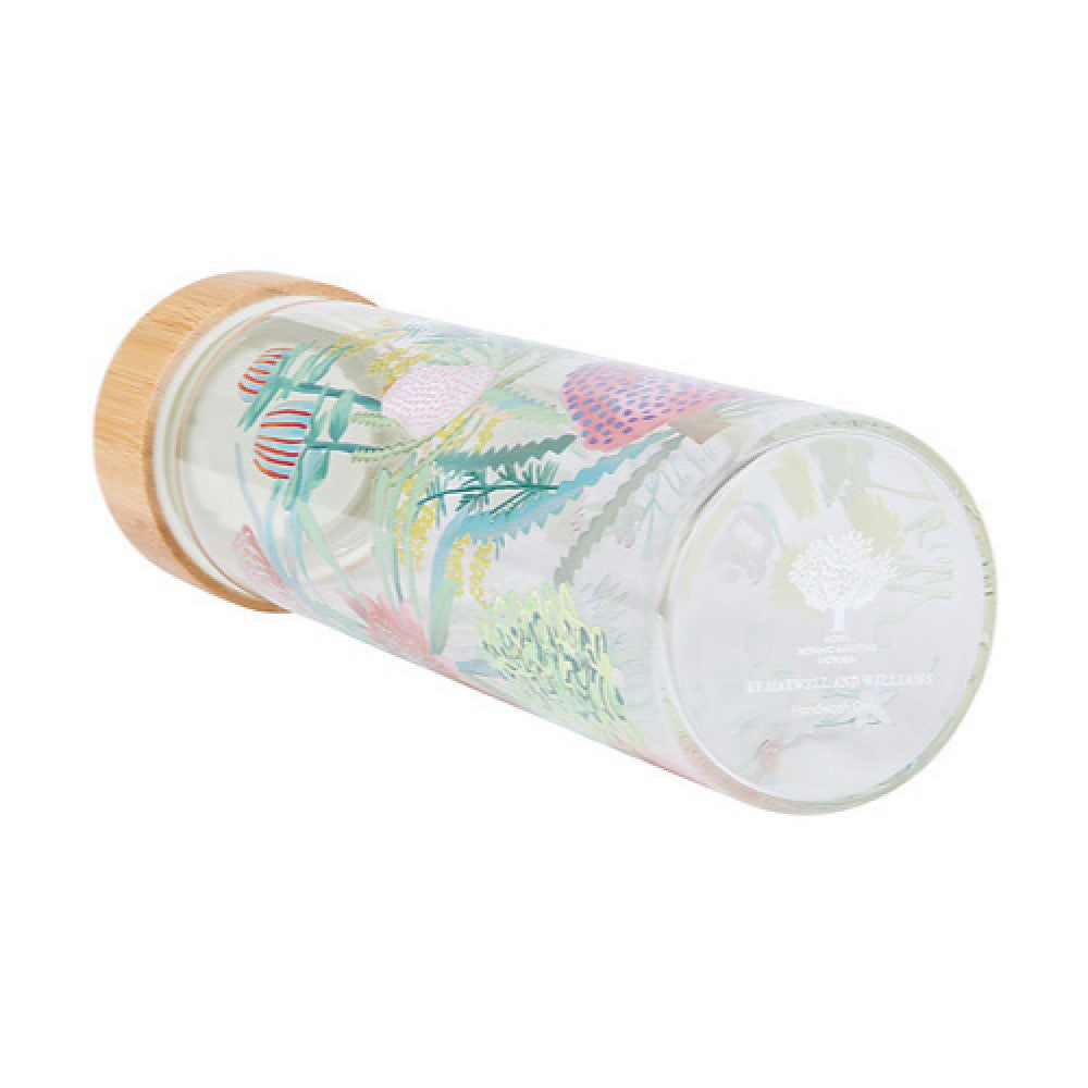 Maxwell & Williams Royal Botanic Gardens Native Blooms Glass Water Bot ...