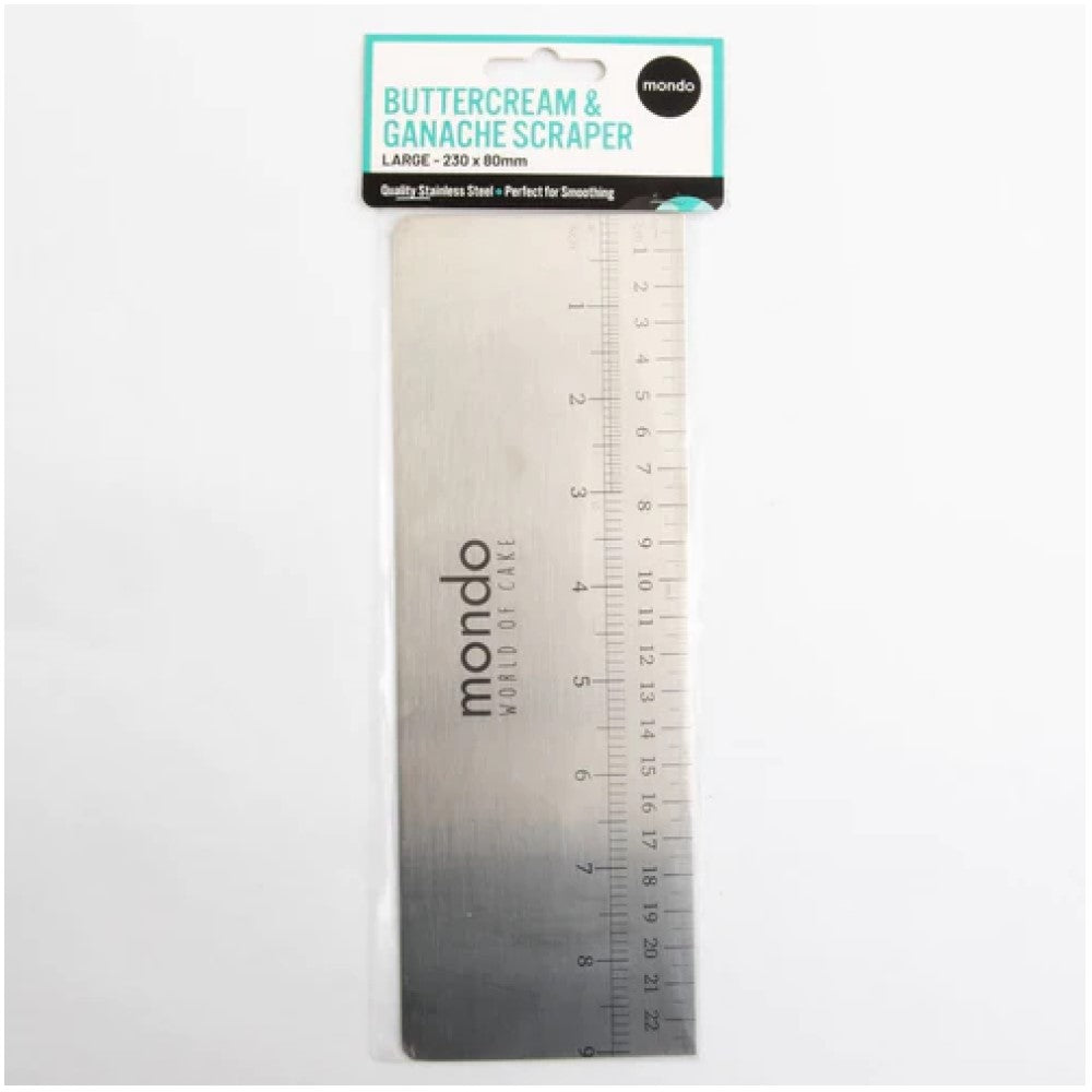 Mondo Stainless Steel Buttercream & Ganache Scraper – The Home Provedore
