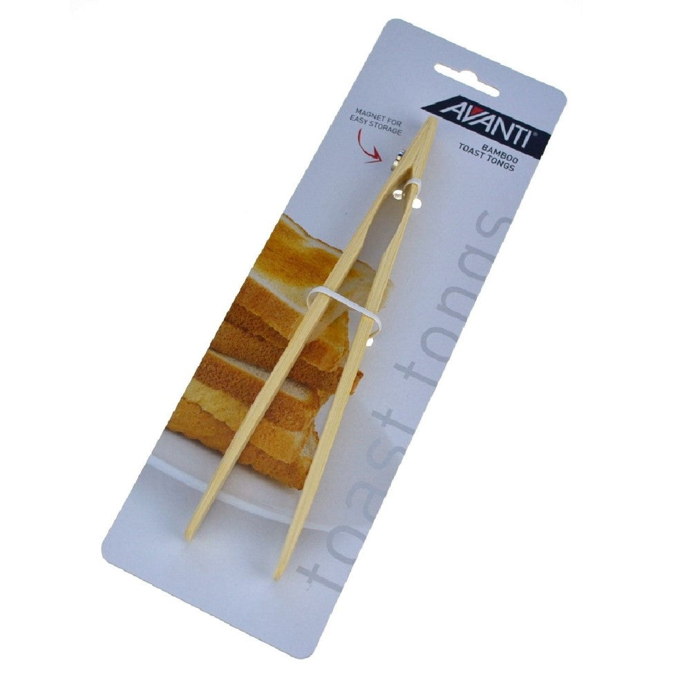 Avanti Bamboo Toast Tongs – The Home Provedore